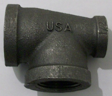 Black-iron-reducing tees (fipt x fipt x fipt) | heading-steel-black ...