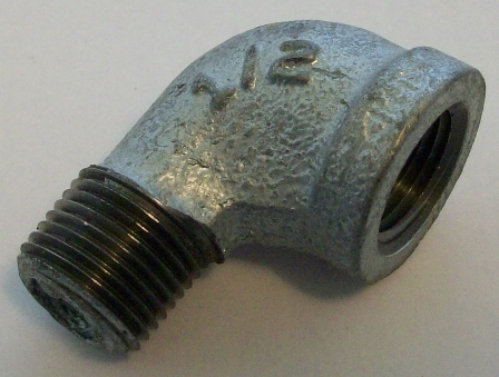 Galvanized-pipe-90 degree street ells (fipt x mipt) | heading-steel ...