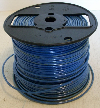 500' roll 12THHN blue solid wire | 75-313 | (nil)