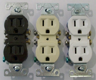 Duplex receptacle | heading-elec-Single pole receptacle