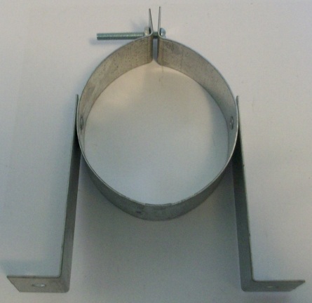 Metal-Fab 3MH 3" round wall strap | 59-703
