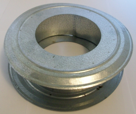 Metal-Fab 5MPT 5" partition thimble | 59-605