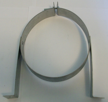 Metal-Fab 6MH 6" round wall strap | 59-706