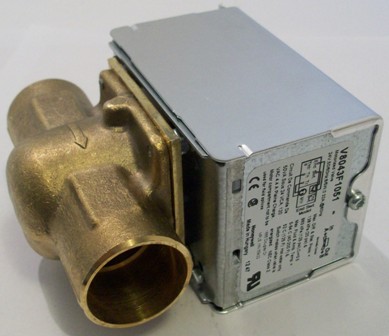 Honeywell V8043F 1051 1" zone valve with block