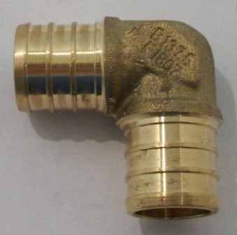 PEX crimp x crimp 90 degree ells, lead free | heading-PEX-crimp-90-ells