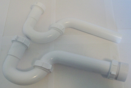 Plastic P-traps, tubular | heading-P-trap-tubular