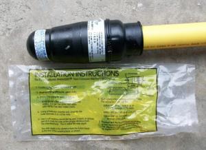 1 1/8 flexible gas riser